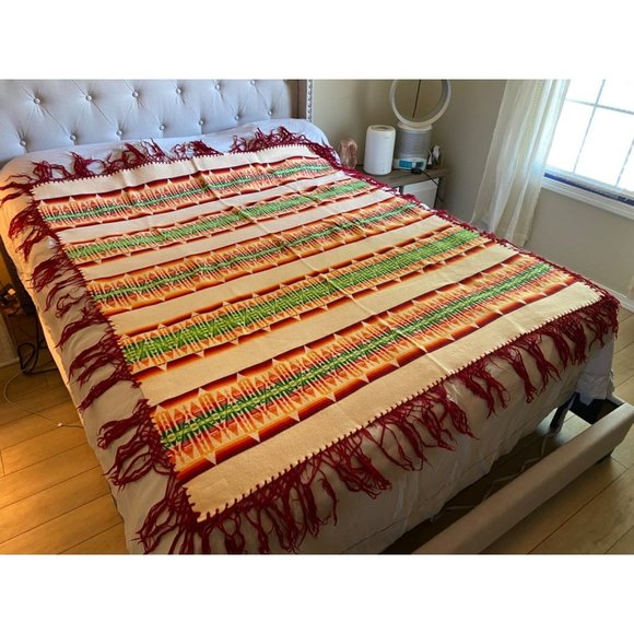 Pendleton | Bedding | Vintage Pendleton Beaver State Wool Blanket ...